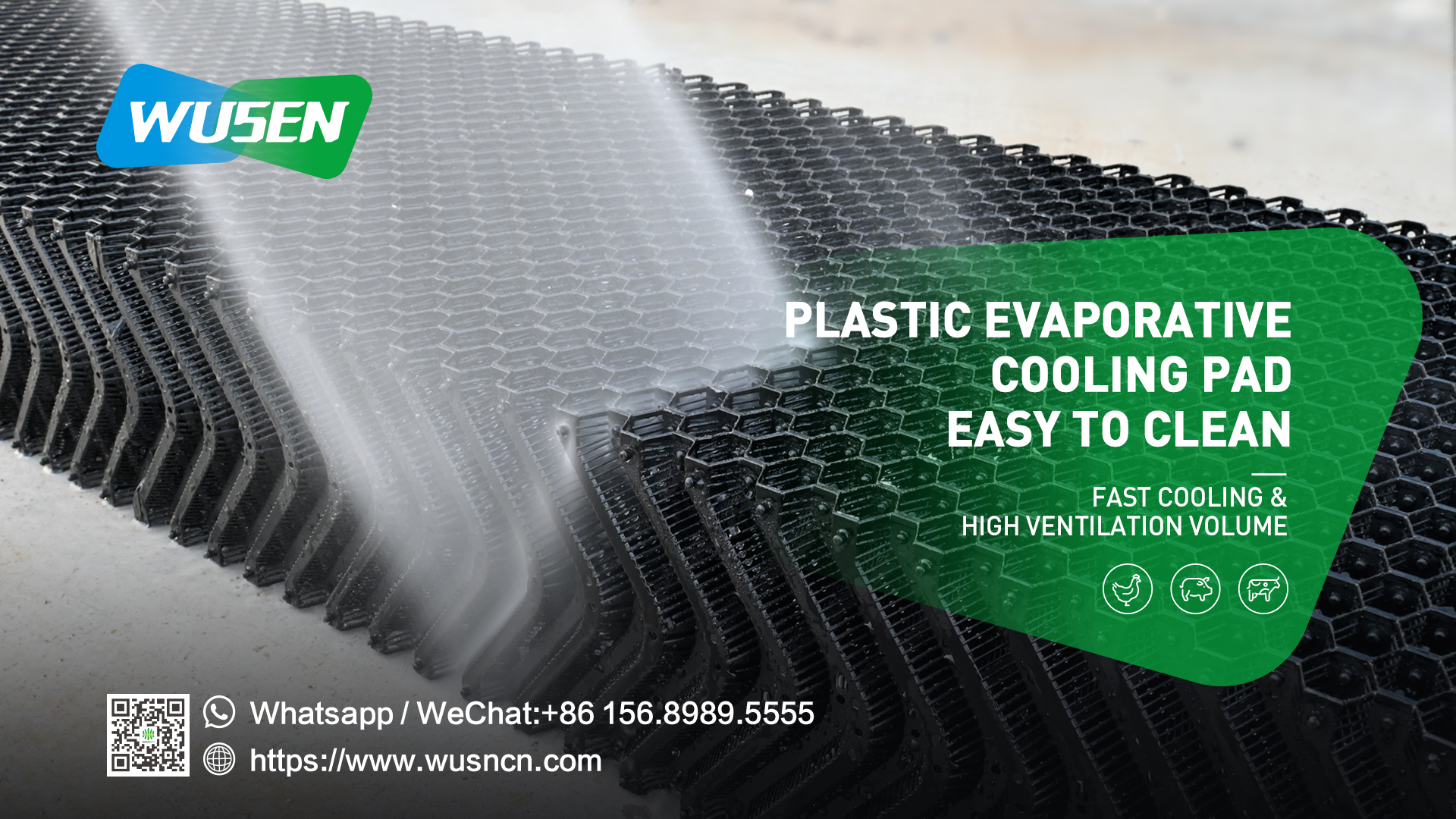 How Do Plastic Evaporative Cooling Pads Work? - Wusen-Evaporative ...
